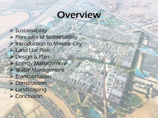 Masdar City | PPTX