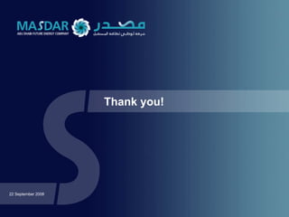 Gordon Falconer - Masdar City Abu Dhabi: Zero Carbon City Master Plan ...