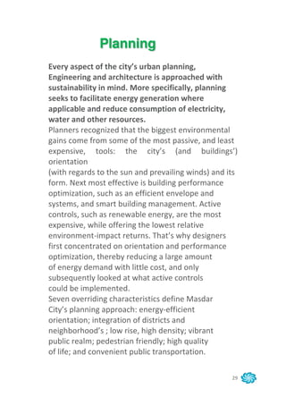 Masdar city | PDF