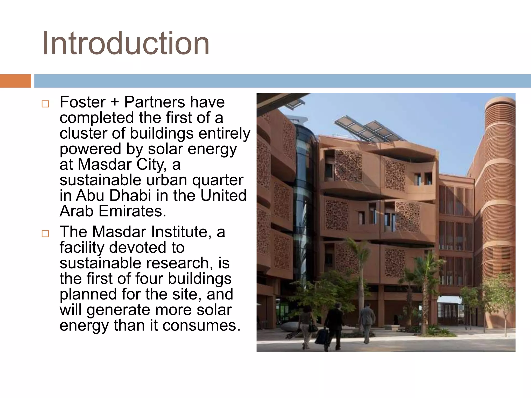Masdar Institute of Technology | PPTX