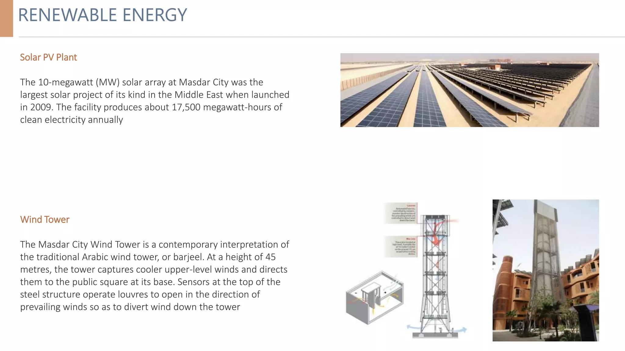 Masdar city presentation | PPTX