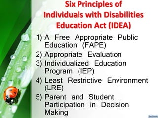 Principles and Theories in Early Childhood SpEd | PPTX