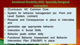 Curriculum and Program Goals in Early Childhood Special Education | PPTX