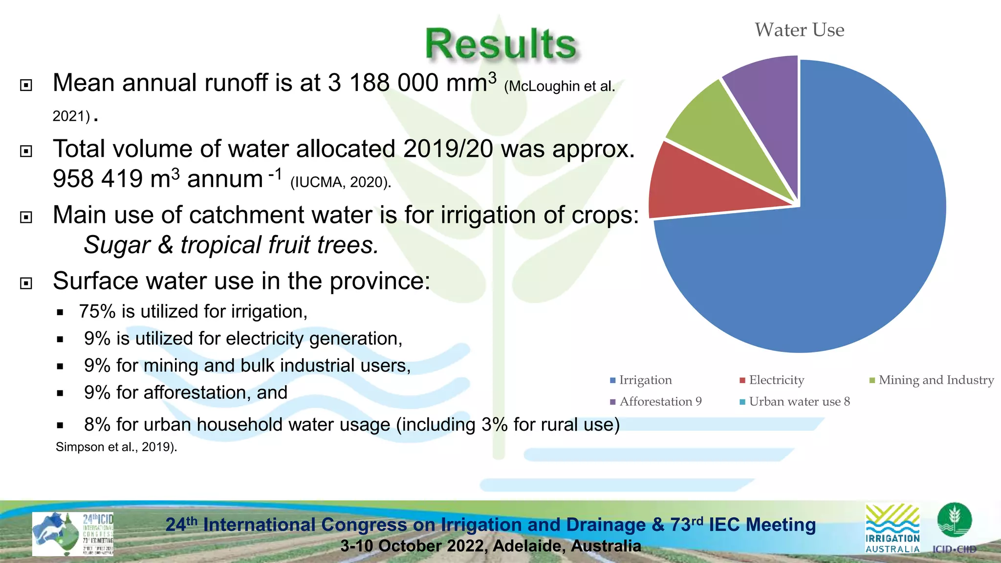 APPLICATION OF WATER-ENERGY-FOOD NEXUS FRAMEWORK TOOLS AT DIFFERENT ...