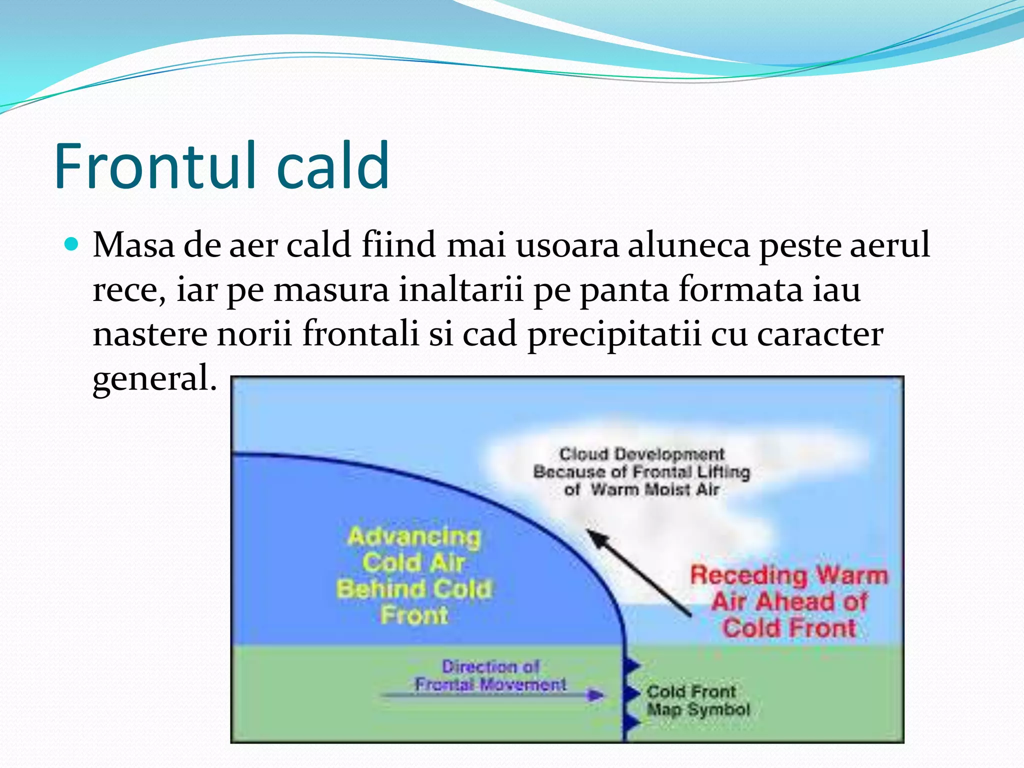 Masele de aer. Fronturi atmosferice. | PPTX