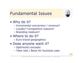 Maserati European Delivery Proposal By us+partners LLC. | PPT