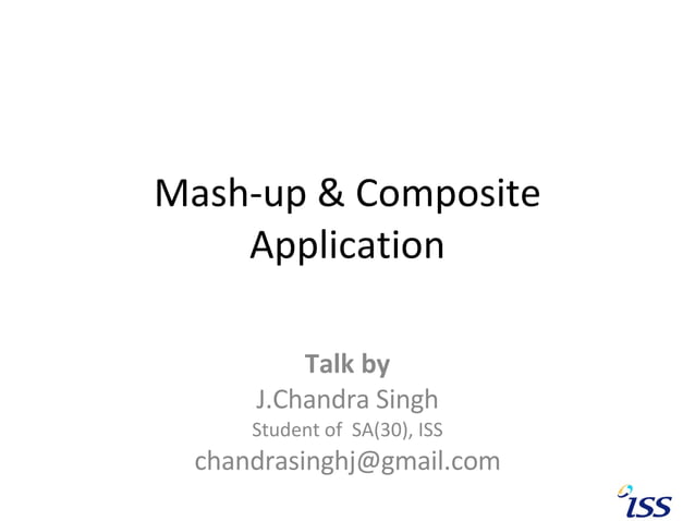 Mash Up & Composite Application | PPT