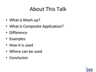 Mash Up & Composite Application | PPT