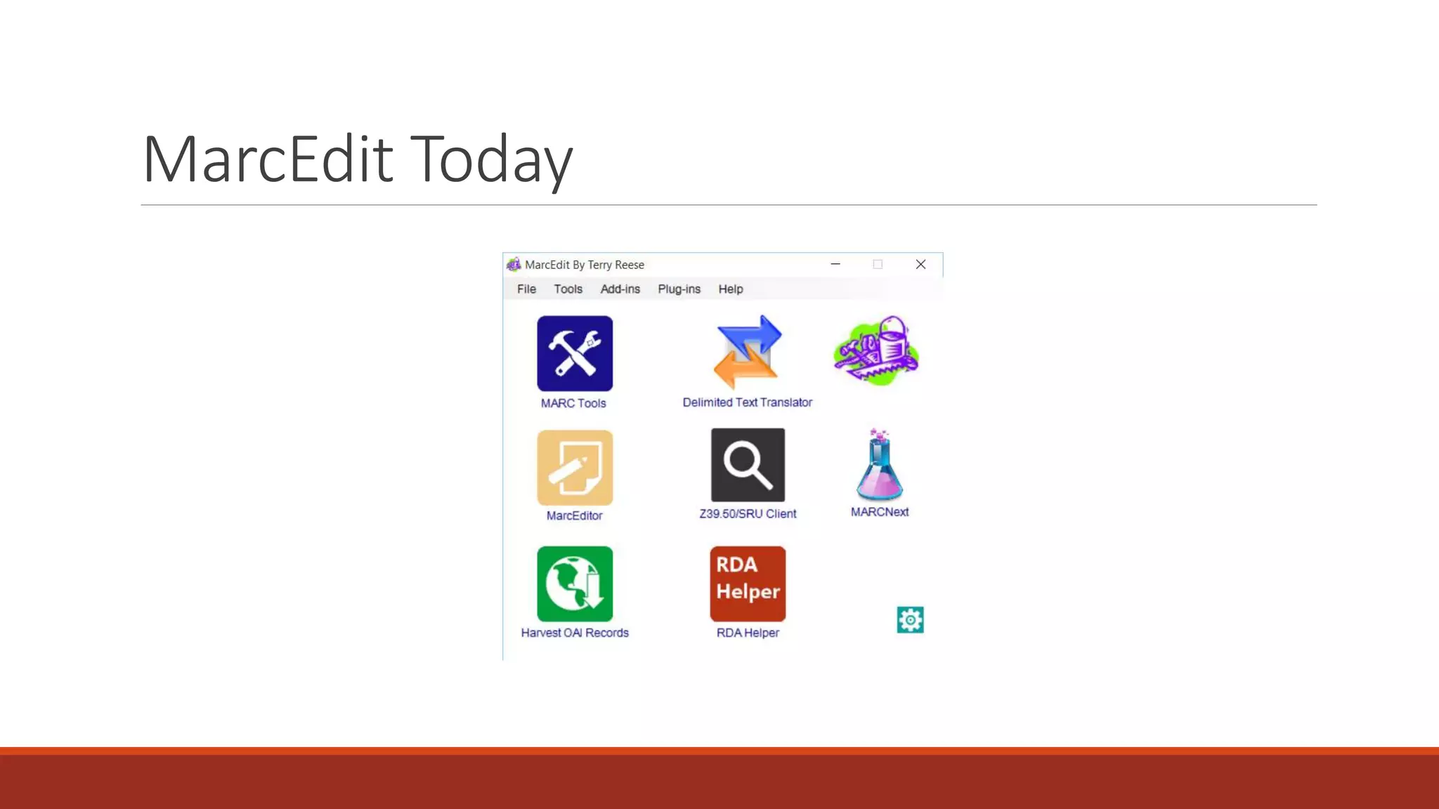 #mashcat: Evolving MarcEdit: Leveraging Semantic Data in MarcEdit | PPT