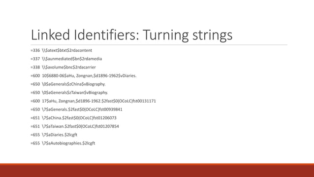 #mashcat: Evolving MarcEdit: Leveraging Semantic Data in MarcEdit | PPT