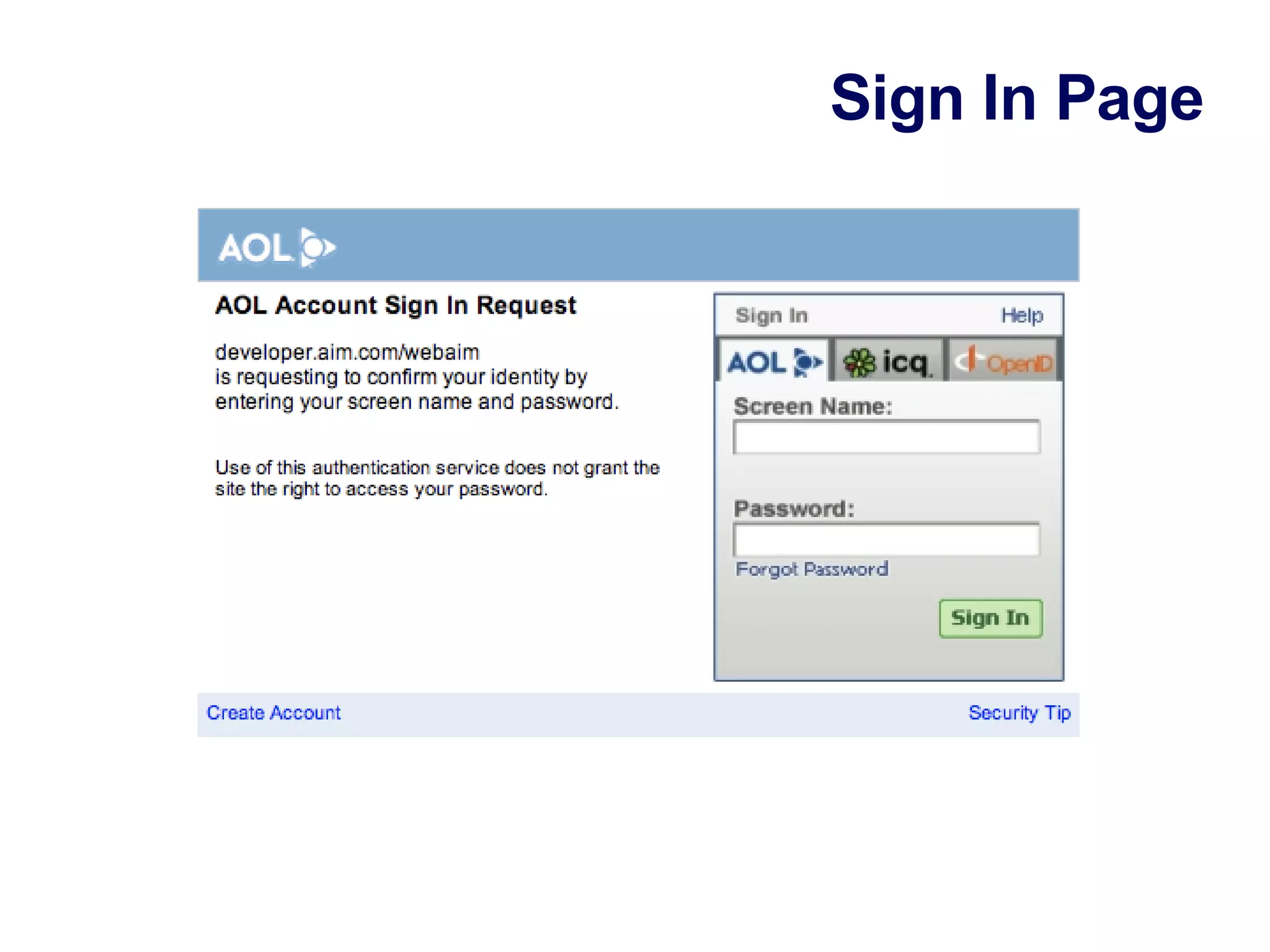 Mashing Up with User-centric Identity | PPT | Internet | Computing