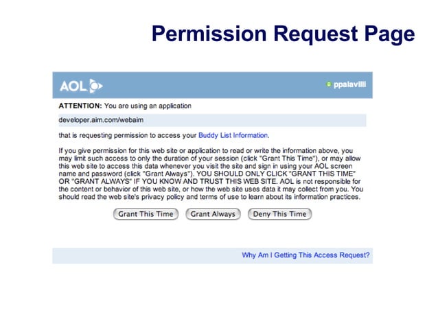Mashing Up with User-centric Identity | PPT | Internet | Computing