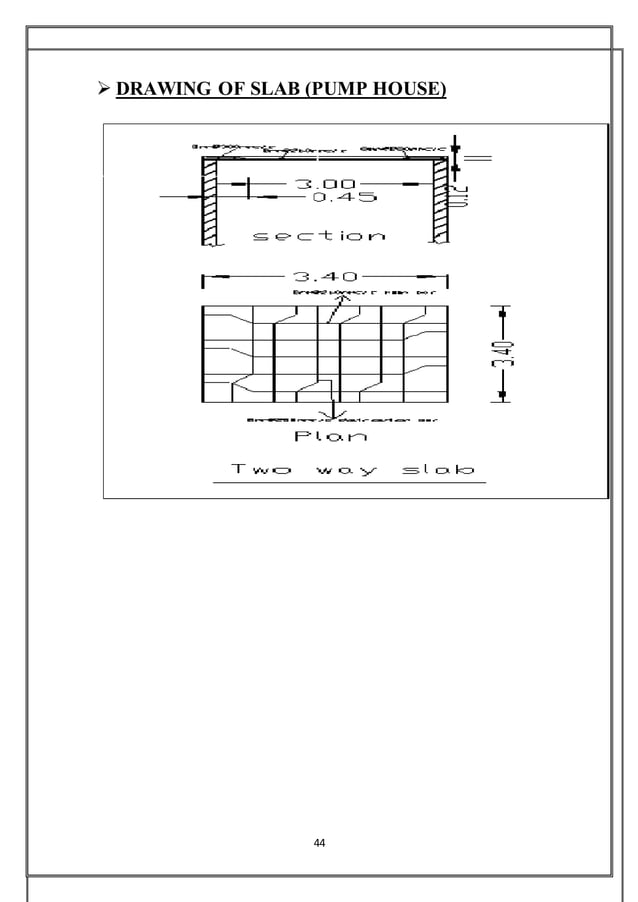 Under Ground water tank design including estimation and costing | DOCX ...