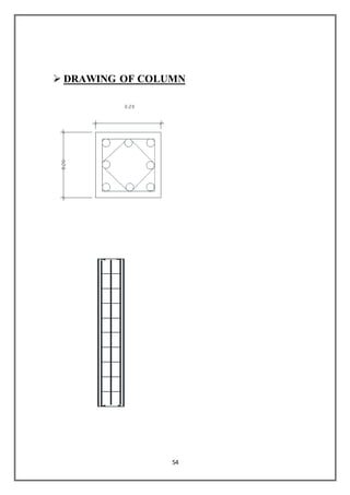 Under Ground water tank design including estimation and costing | DOCX