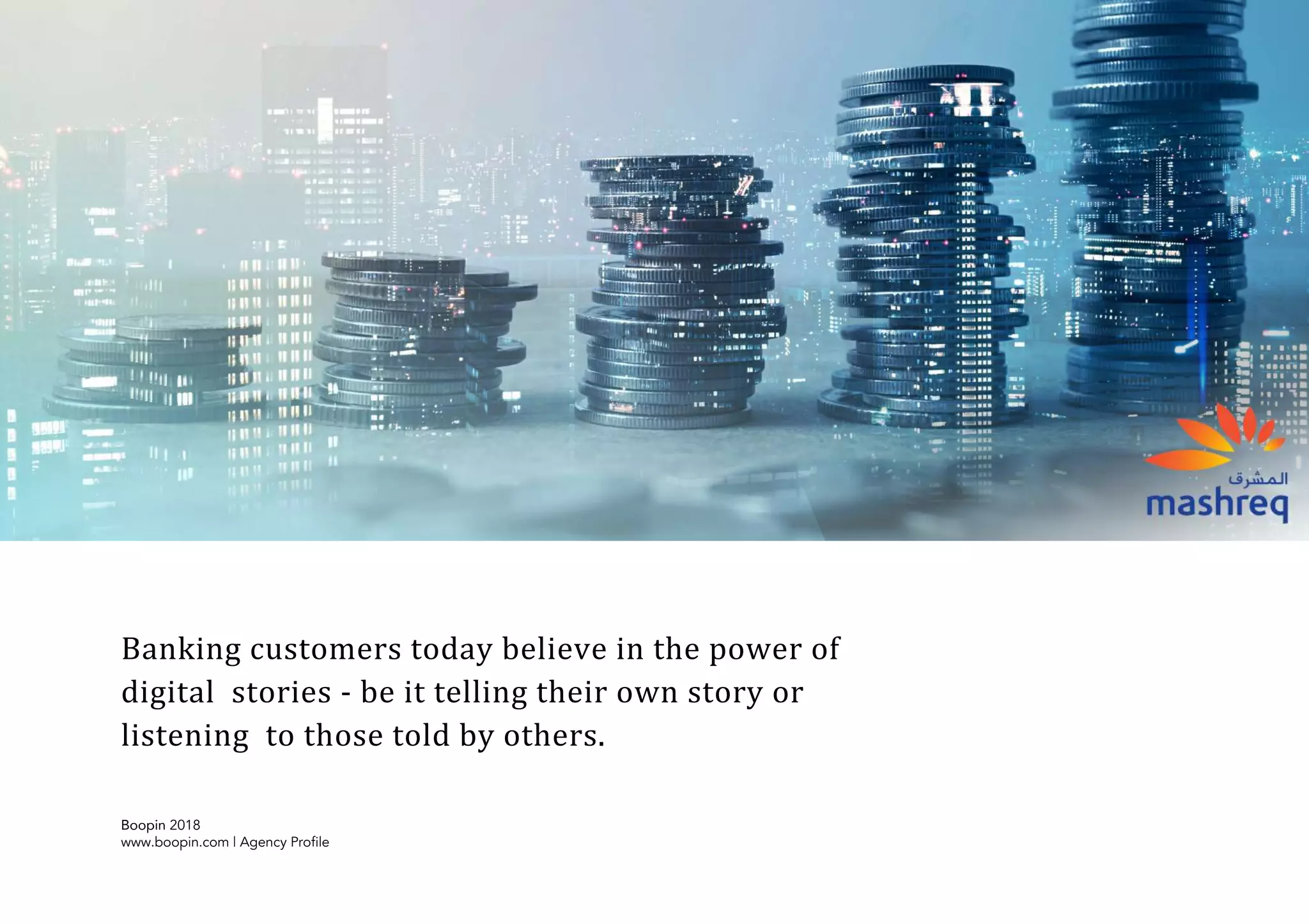 Mashreq bank social media, activation strategy | PPT