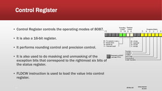 Math coprocessor 8087 | PPTX