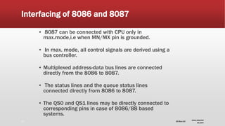 Math coprocessor 8087 | PPTX