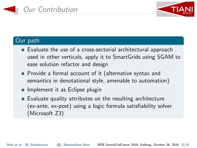 Automating Smart Grid Solution Architecture Design Ppt