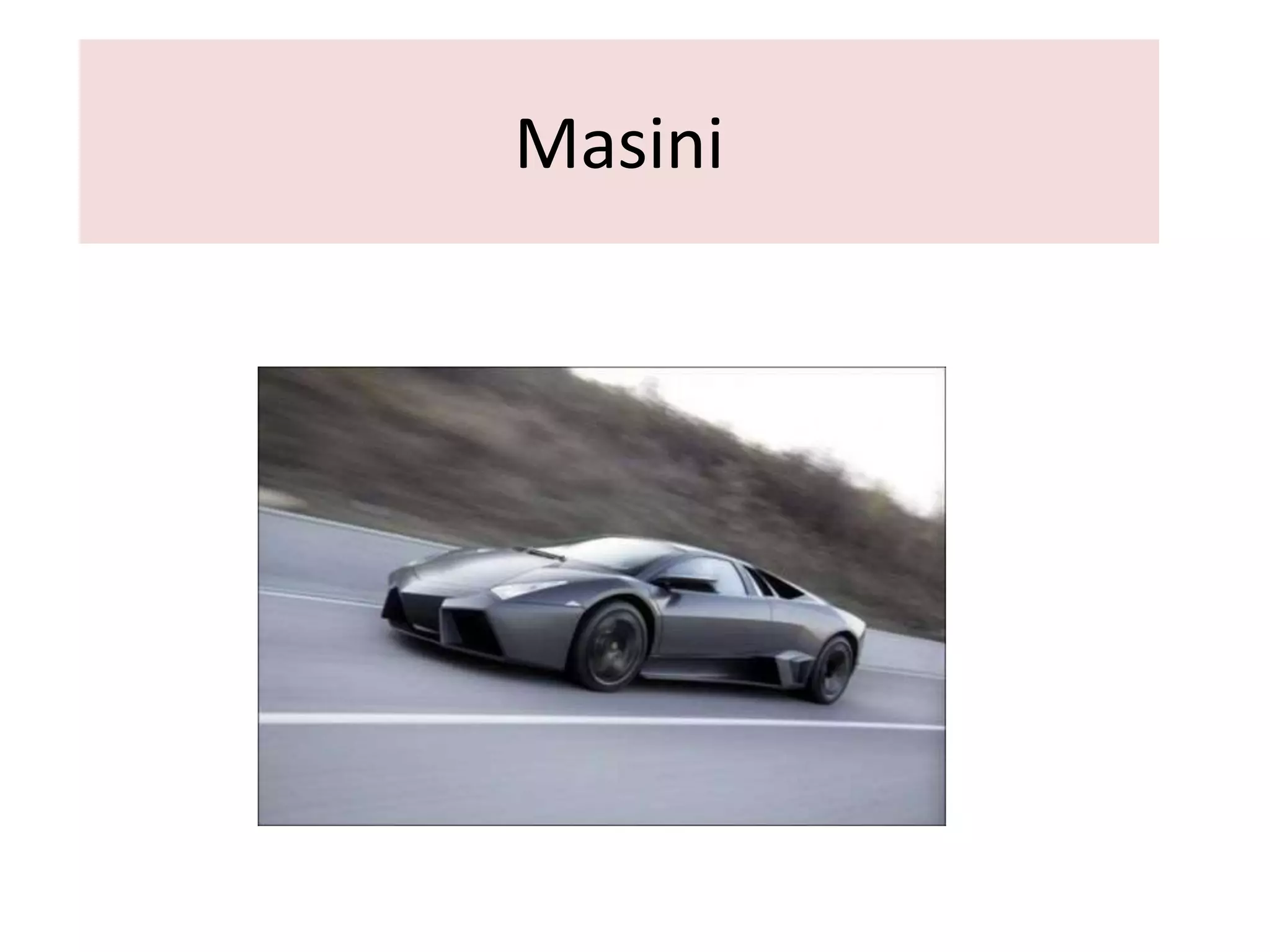 Masini | PPTX