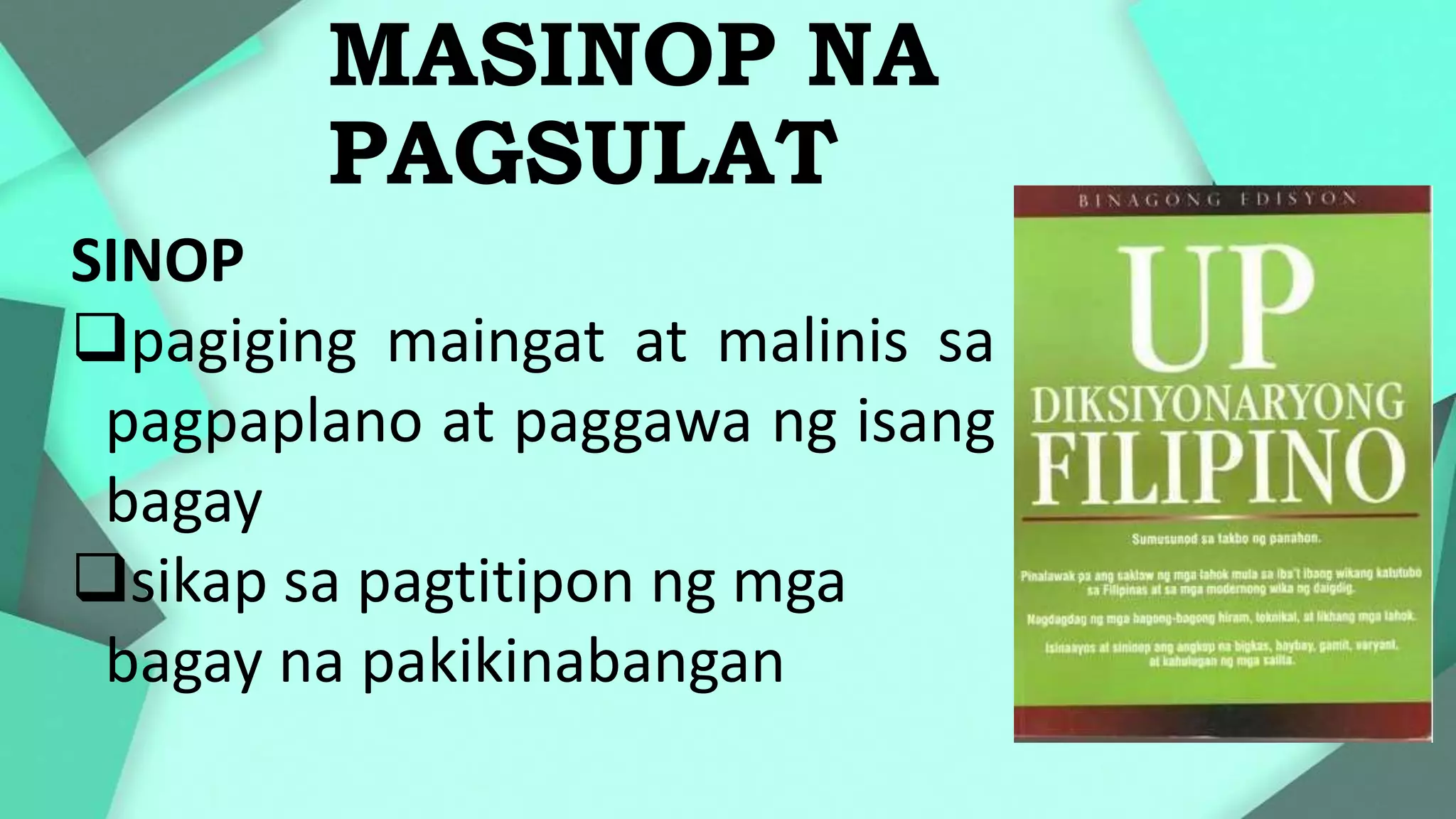 Masinop na Pagsulat-Korespondensiya Opisyal.pptx