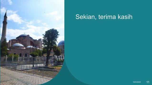 MASJID DI TIMUR TENGAH - HAGIA SOPHIA.pptx