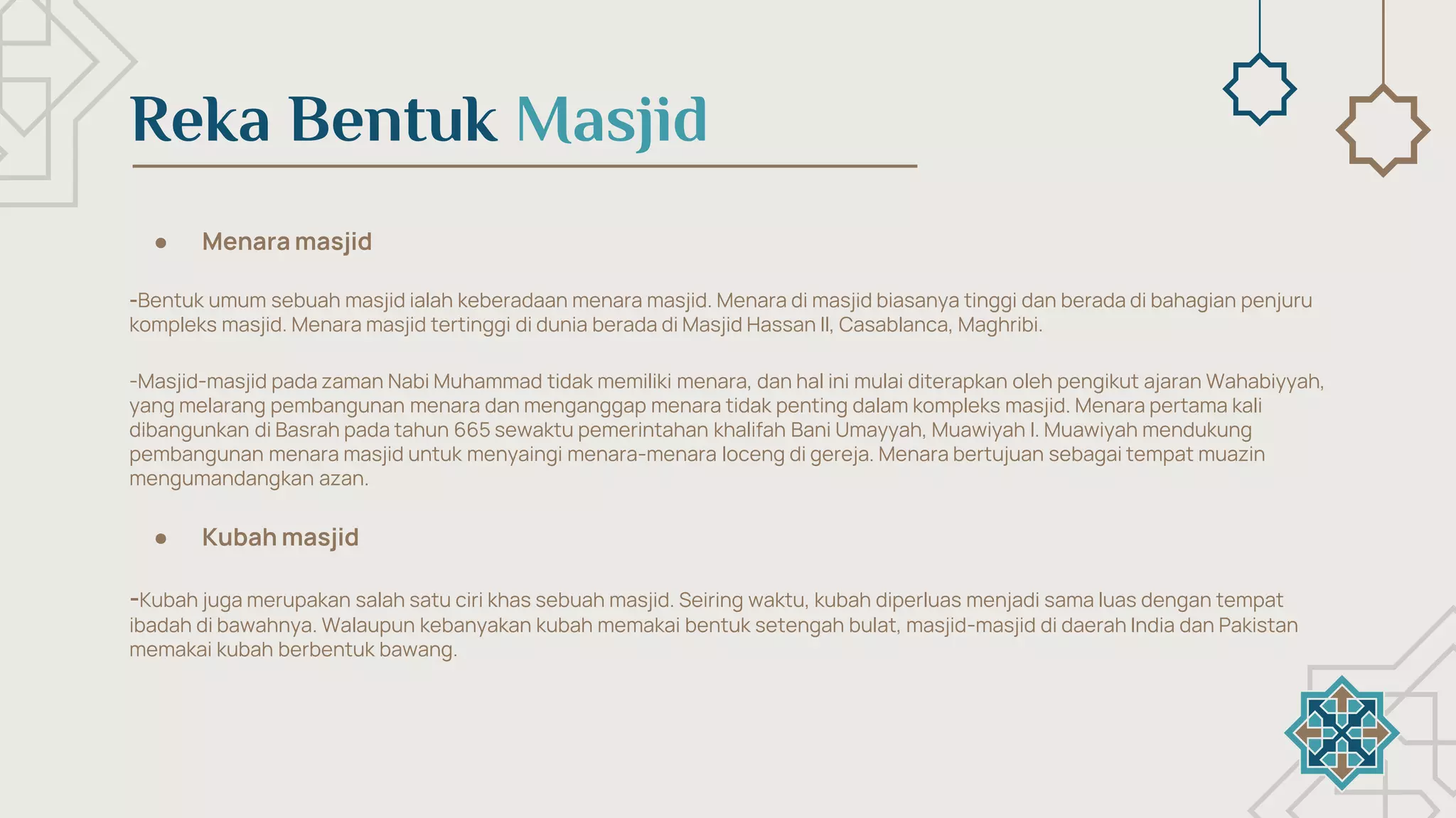 UQL10301_IMAM DAN MUAZZIN: Masjid,fungsi dan kelebihan.pptx