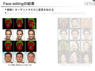 Mask Guided Portrait Editing with conditional GANs | PPT