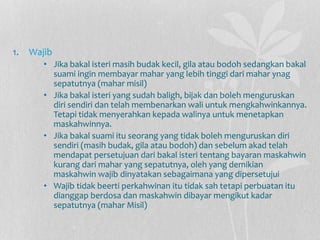Maskahwin | PPTX