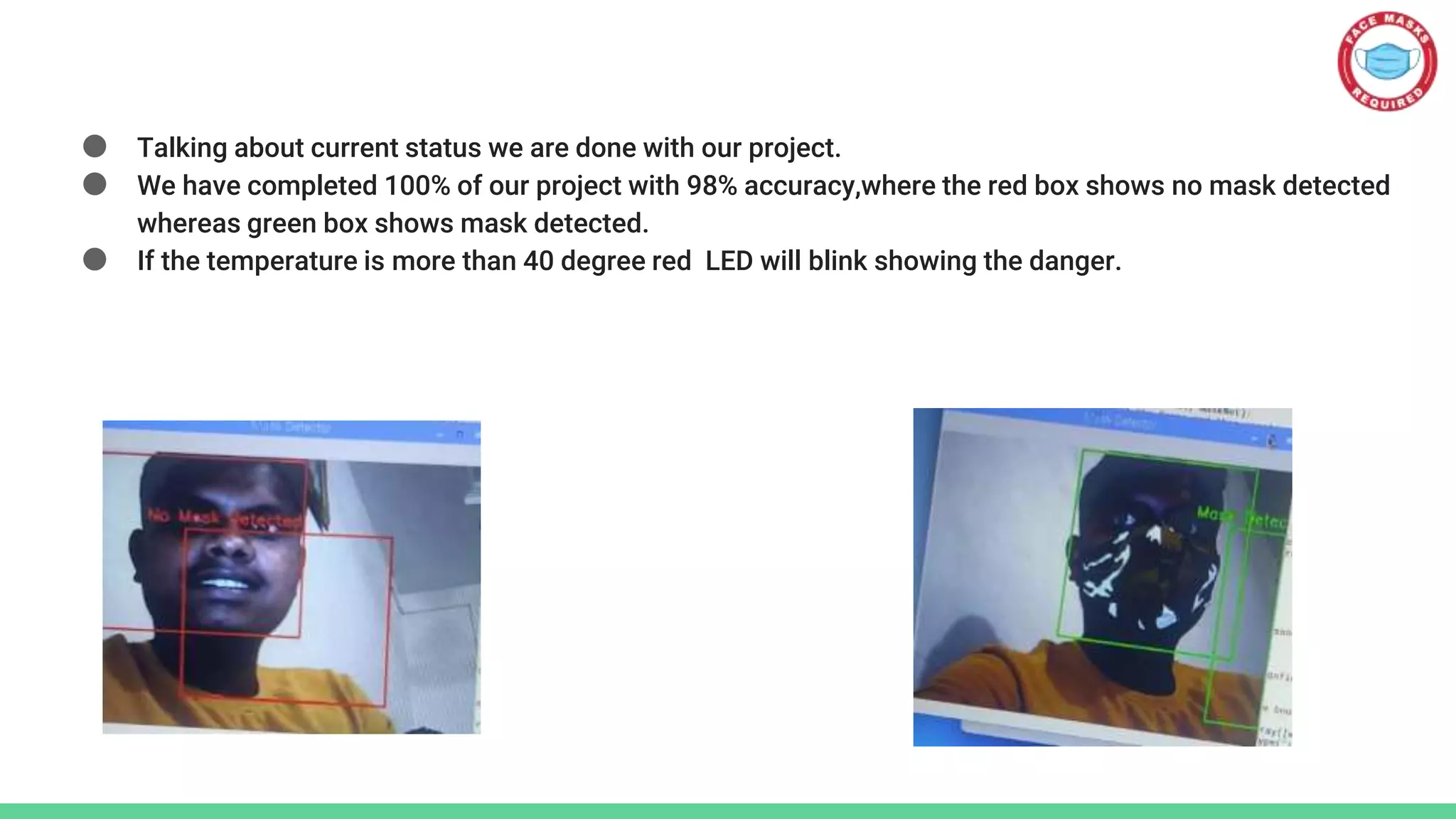Mask Detection and Temperature Sensor System.pptx