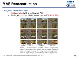 Masked Autoencoders Are Scalable Vision Learners.pptx | Web Development | Internet