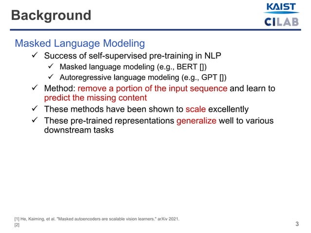 Masked Autoencoders Are Scalable Vision Learners.pptx | Web Development ...