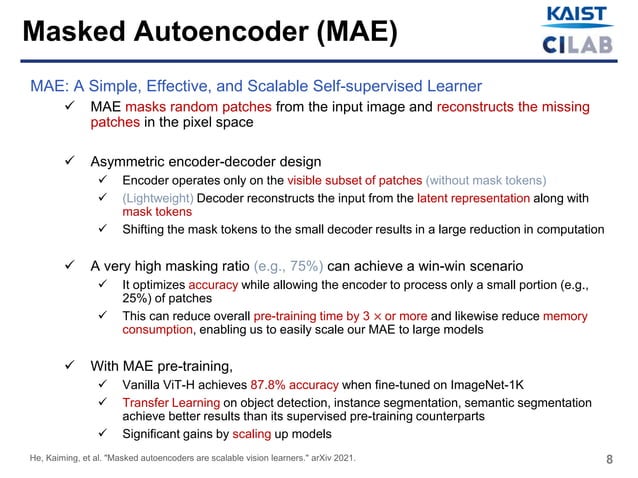 Masked Autoencoders Are Scalable Vision Learners.pptx | Web Development ...