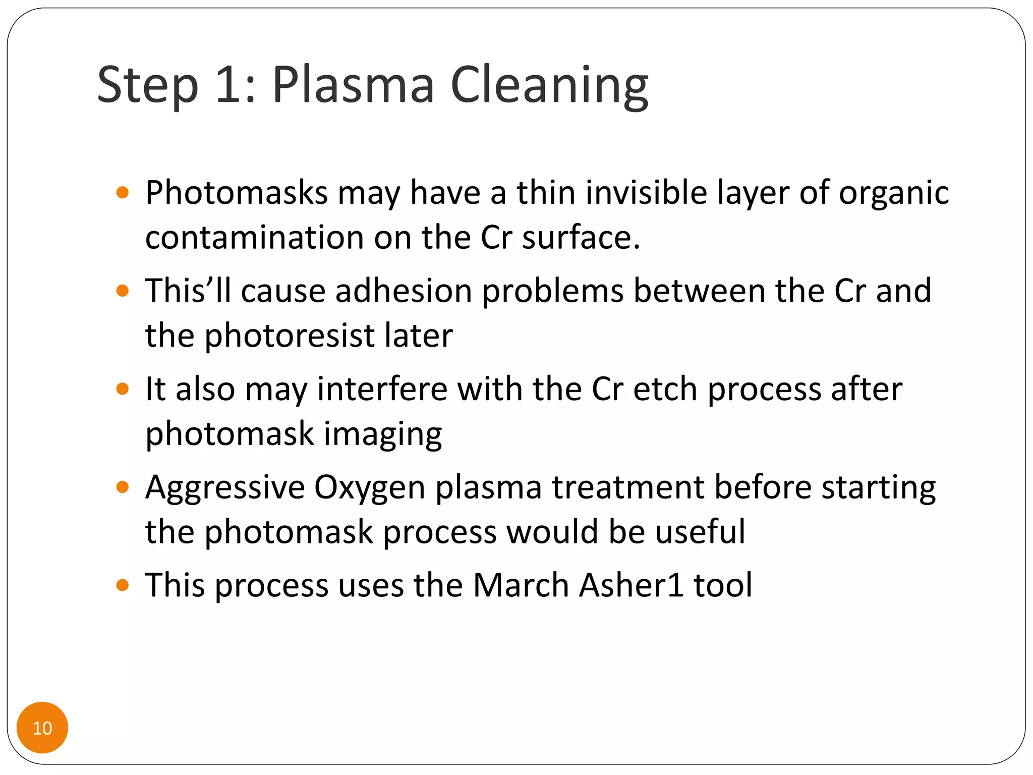 Mask fabrication process | PPTX