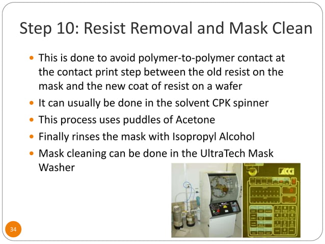 Mask fabrication process | PPTX | Chemistry | Science