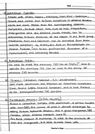 Masking and Demasking Agents | PDF