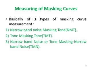 Masking and its type | PDF