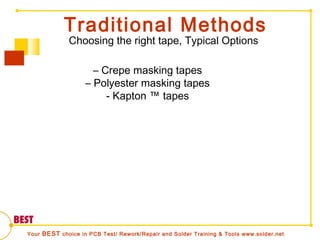 Masking for conformal coating of PCBs | PPT