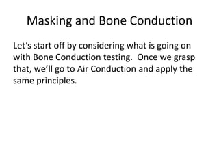 Masking for the HIS Student | PPTX