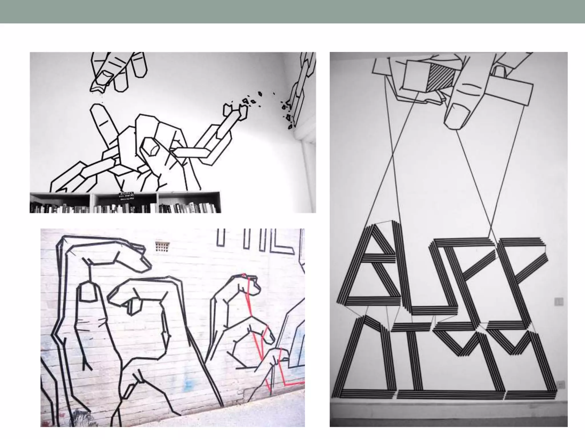 Masking tape art | PPT