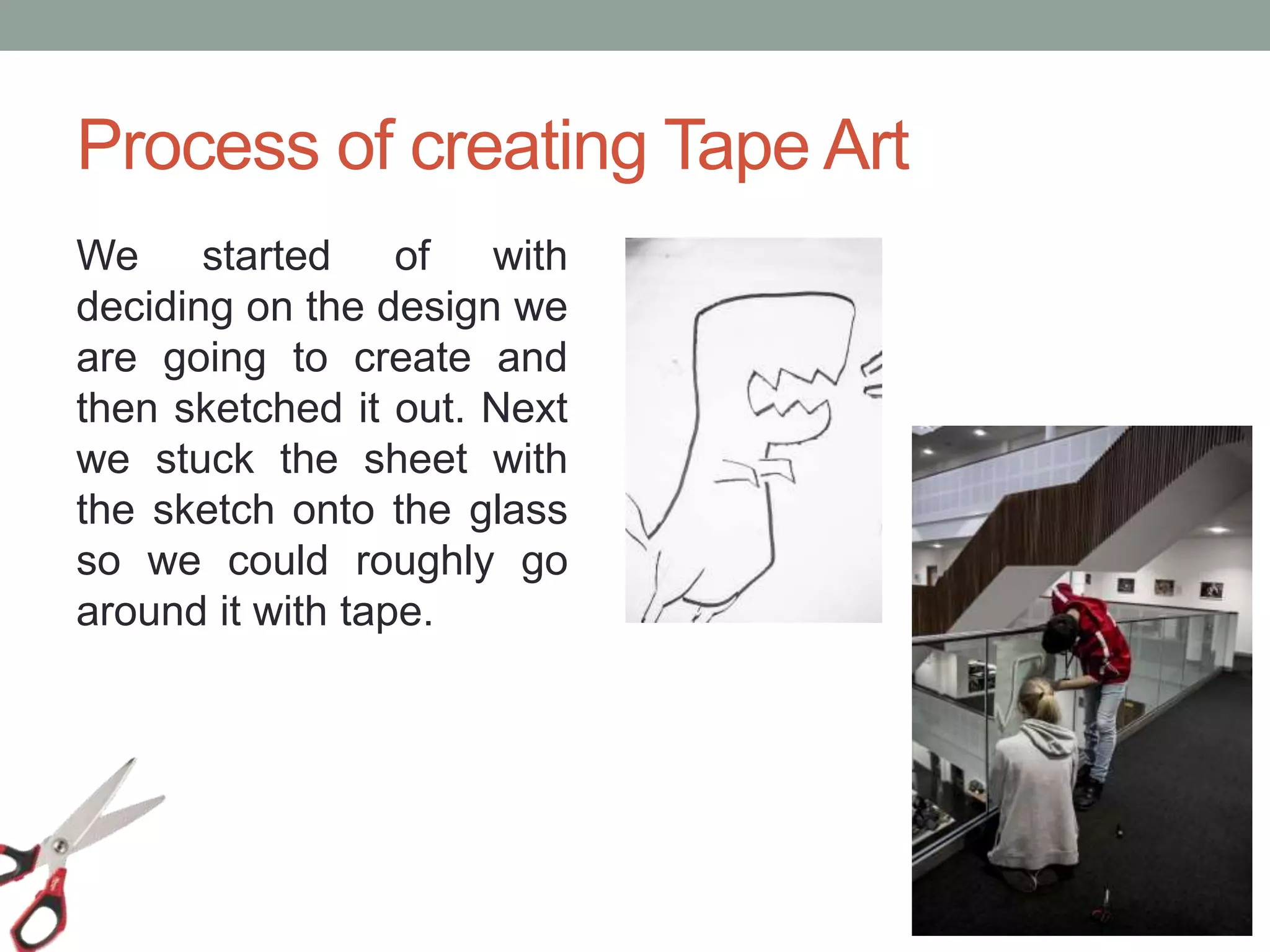 Masking tape art | PPT