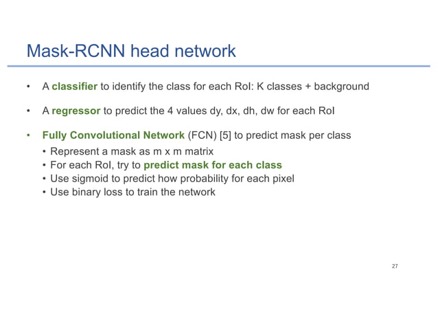Mask-RCNN for Instance Segmentation | PDF