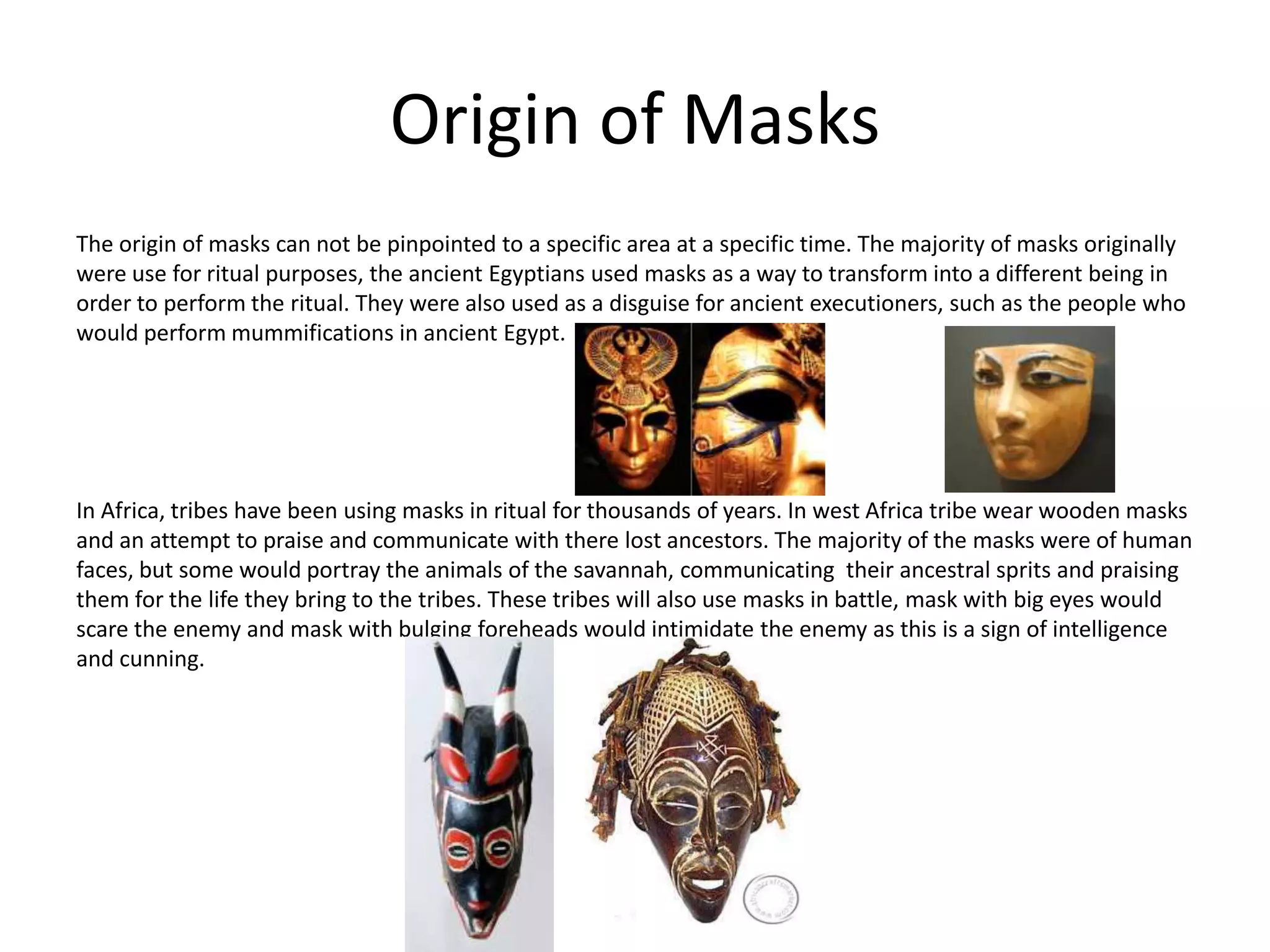 Mask research | PPT
