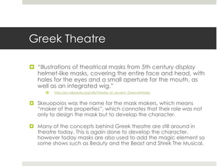 Masks History | PPTX