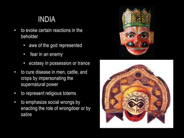 Masks around the world | PPTX | Hinduism | Religion & Spirituality