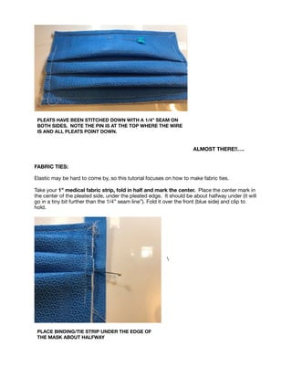 Mask Making Tutorial - DIY | PDF