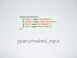Mask validator gem with tricks | PPT