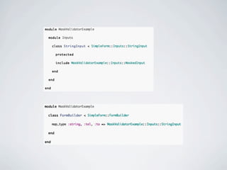 Mask validator gem with tricks | PPT