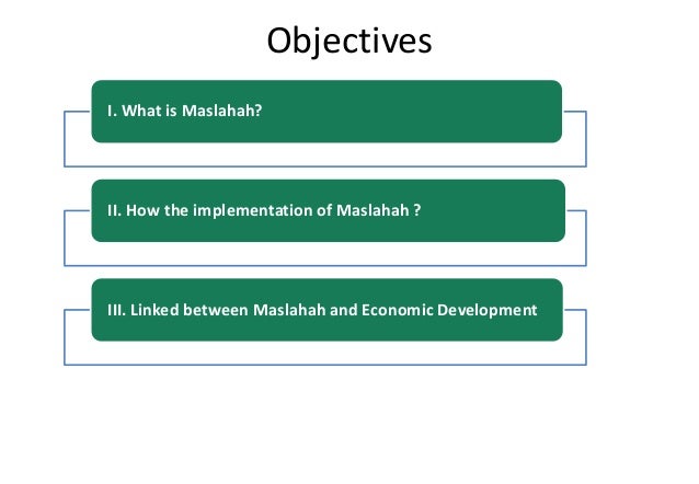 Maslahah and circular causation