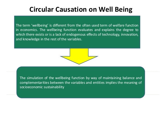 Maslahah and circular causation