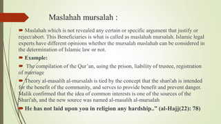 Utilitarianism and maslahah mursalah comparison | PPTX